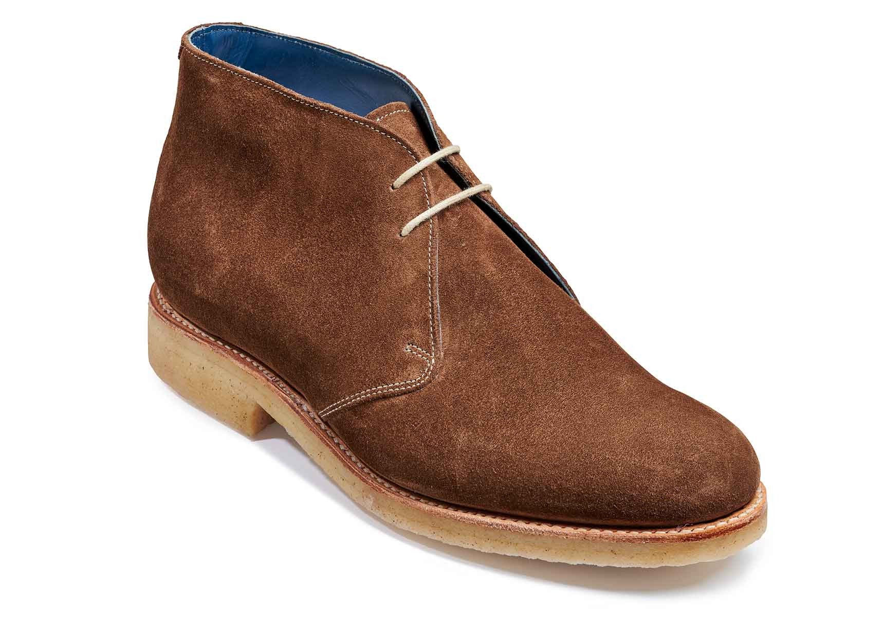 Barker Connor - Sand Suede | Barker Men's Shoes | Robinson's Shoes