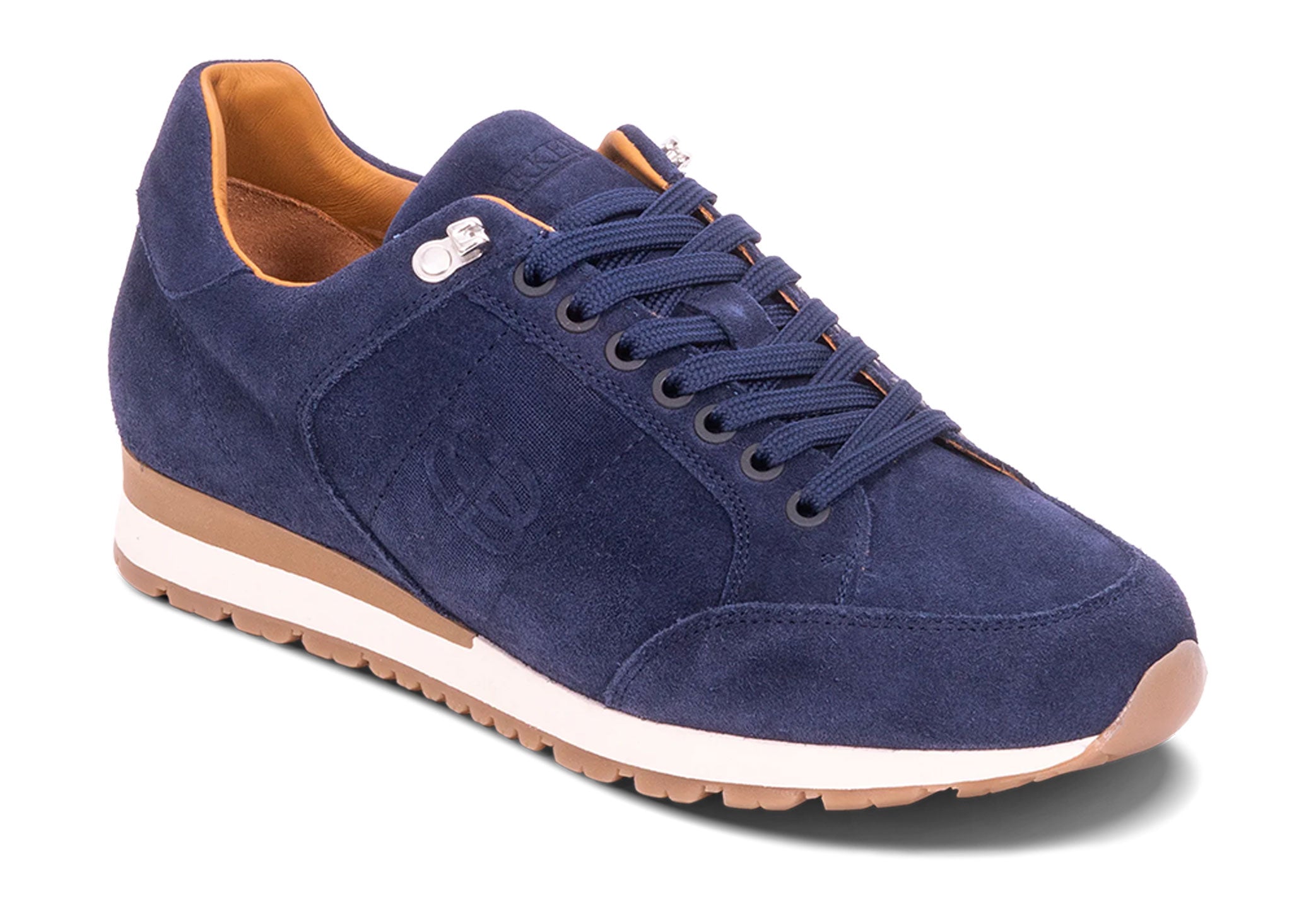 Barker Seb - Navy Suede | Barker Casual | Robinson's Shoes