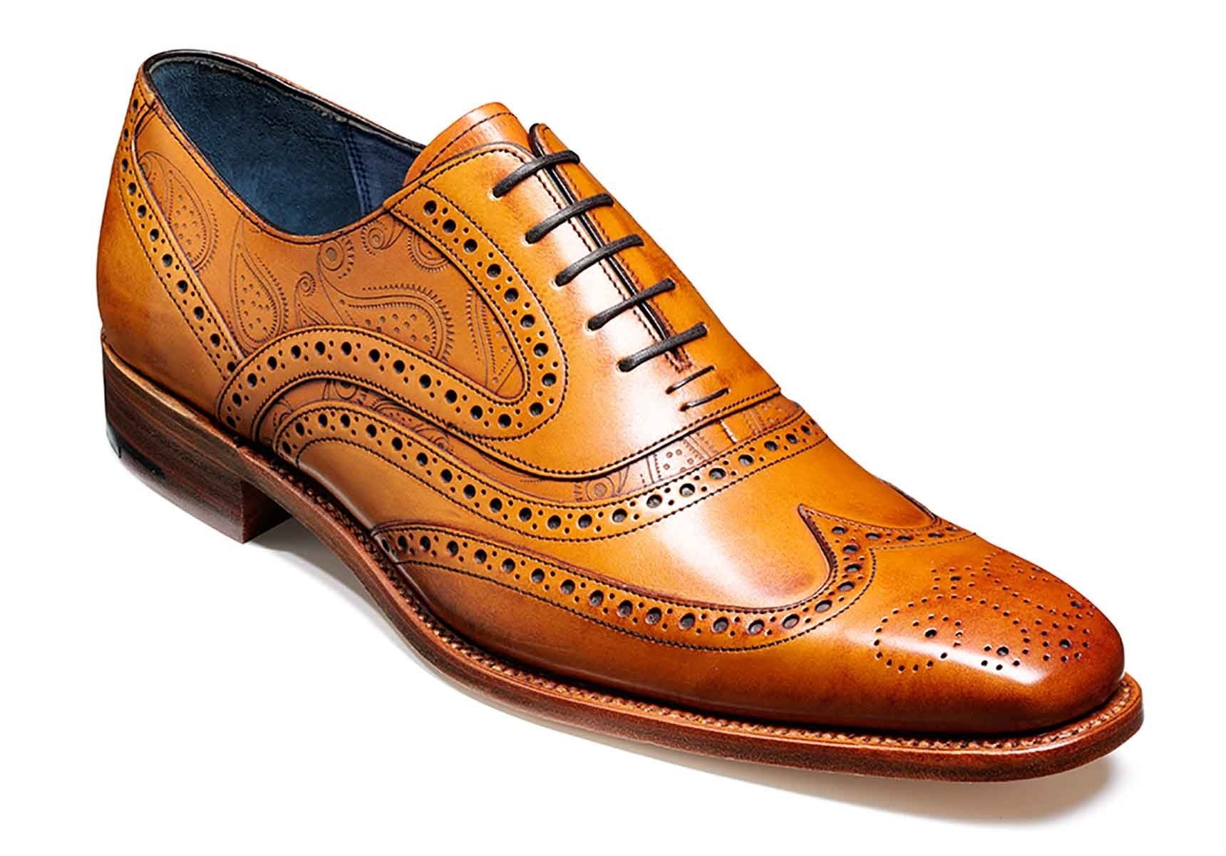 Barker McClean - Cedar Calf/Paisley Laser | Barker Creative | Robinson ...